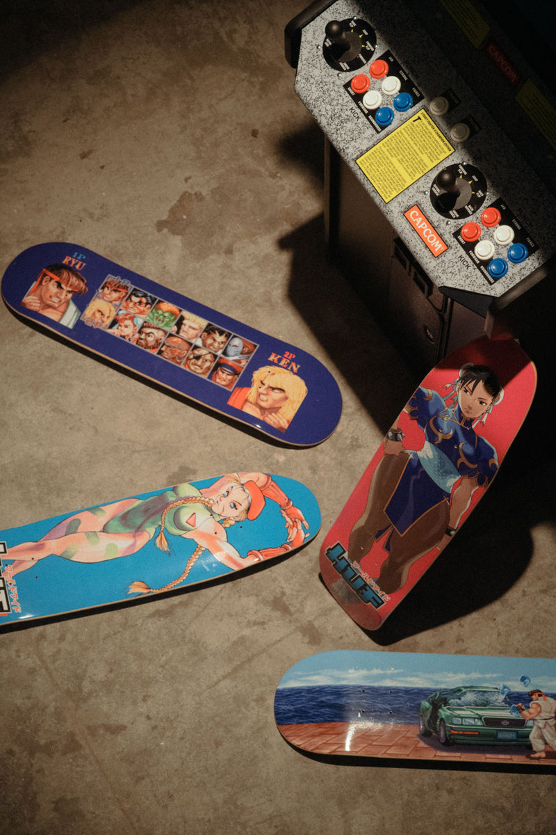 HUF x Street Fighter – Street Machine Skateboarding