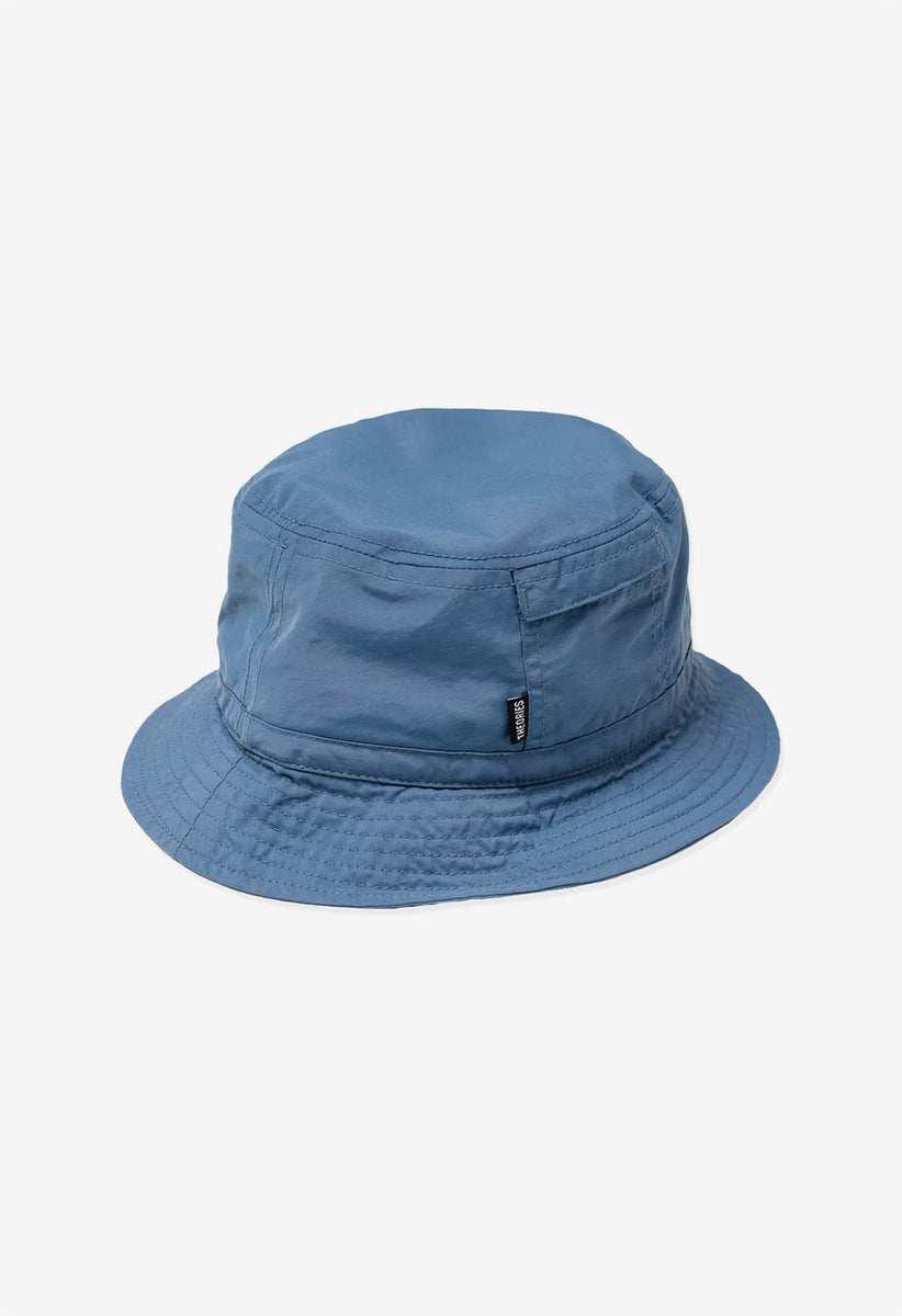 BUCKET HAT STEEL BLUE – Street Machine Skateboarding